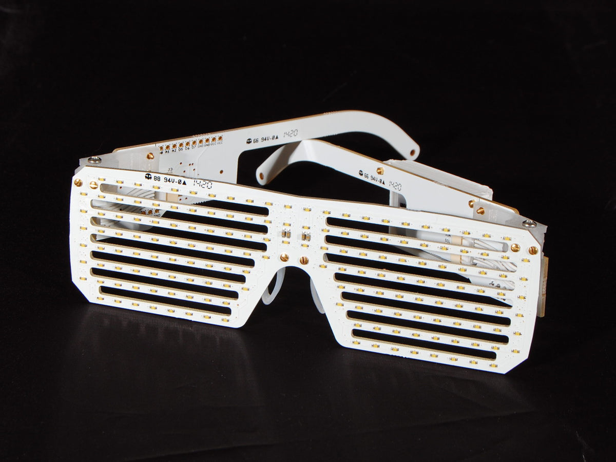 LED Matrix Shades: Blue - Macetech Electronics Store